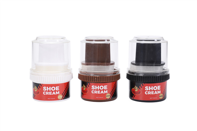 Cream Shoe Polish With Applicator Brush 2 In 1 Efficient Shoe Polish ...